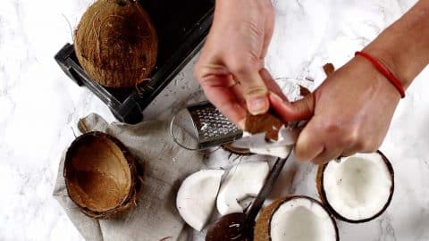 How To Make Shredded Coconut From Scratch - Low Carb No Carb