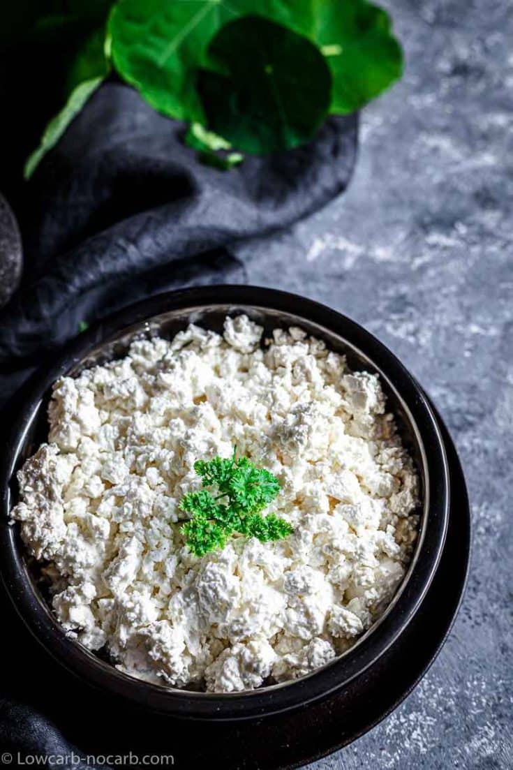 How To Make Farmers Cheese Recipe - Low Carb No Carb