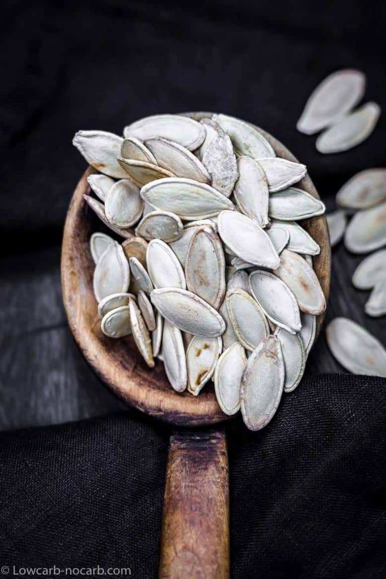 Oven Baked Pumpkin Seeds or Roasted Pepitas - Low Carb No Carb