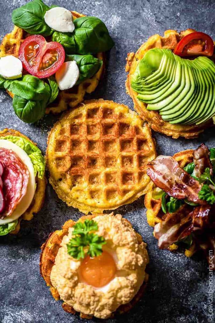 Quick and Easy Keto Chaffle Recipe - Low Carb No Carb