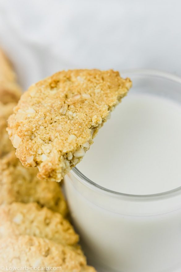 Keto Shortbread Cookies Recipe with Almond Flour - Low Carb No Carb