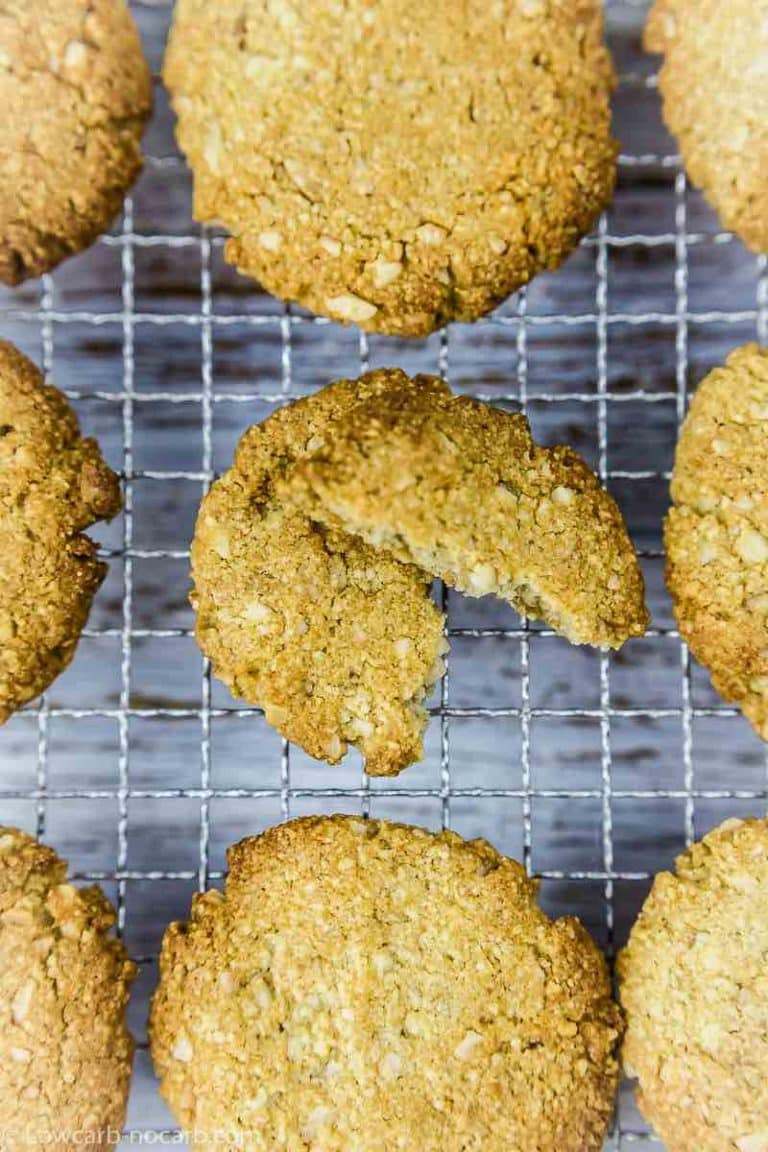 Keto Shortbread Cookies Recipe with Almond Flour - Low Carb No Carb