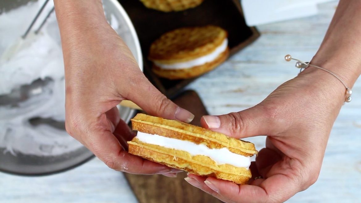 Sugar-Free and Keto Smores Chaffle Recipe - Low Carb No Carb