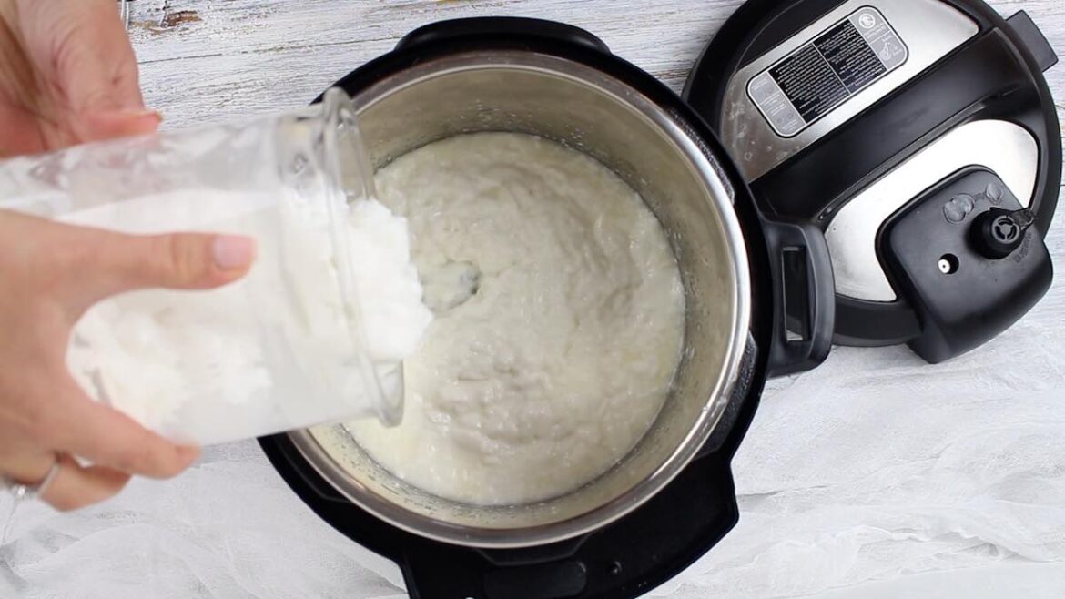 Instant Pot Homemade Curd Cheese - Low Carb No Carb