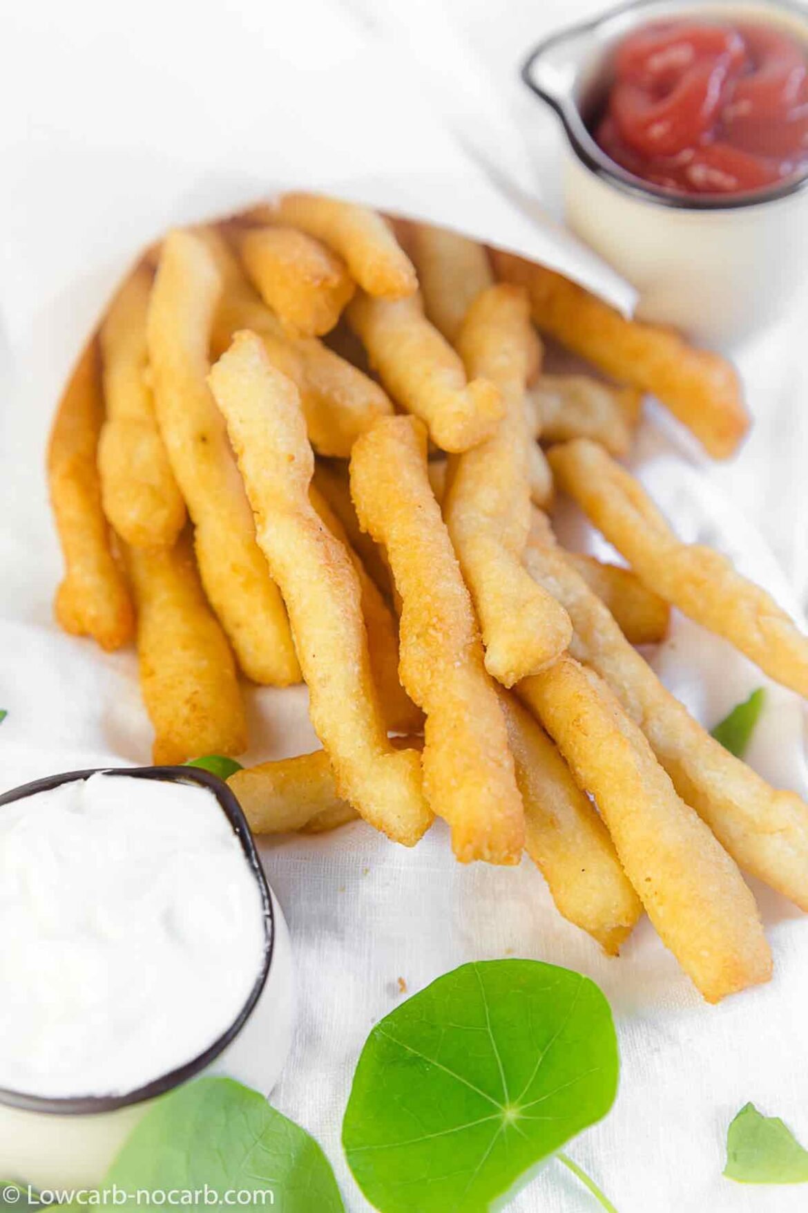 How To Make Crispy Keto French Fries - Low Carb No Carb