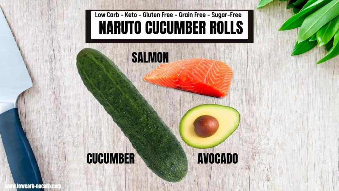 Naruto Rolls Keto Sushi Maki Low Carb