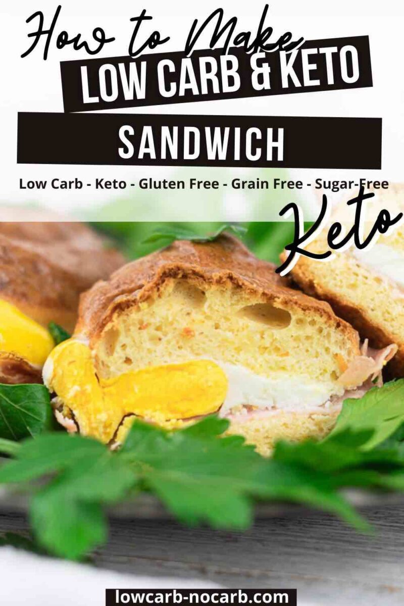 Easy Keto Breakfast Sandwich Recipe - Low Carb No Carb