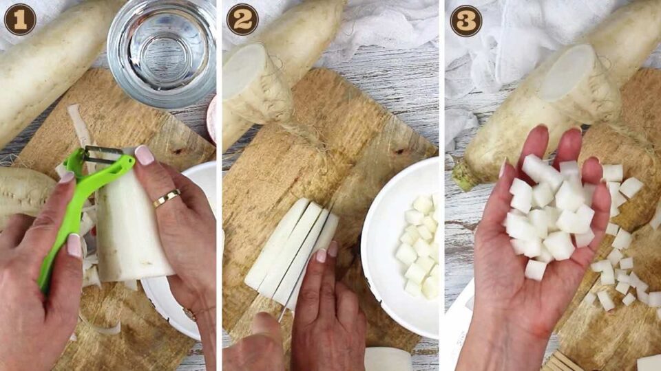 Pickled Daikon Radish Recipe - Low Carb No Carb