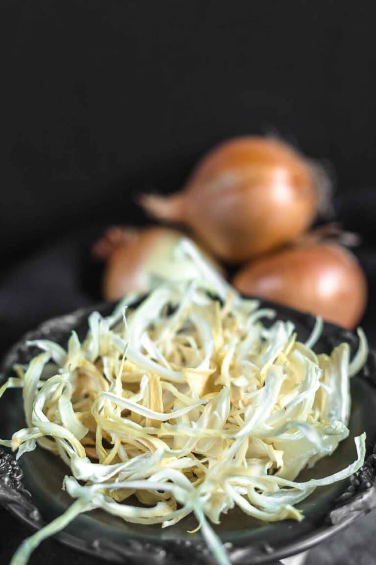 How To Dehydrate Onions for Food Storage - Low Carb No Carb