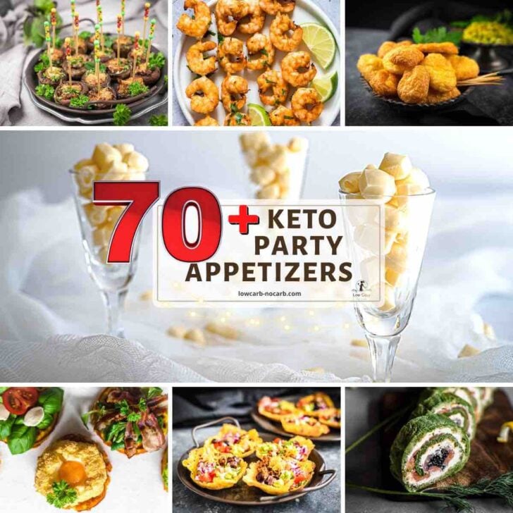 70+ Easy Keto Appetizers for Parties - Low Carb No Carb