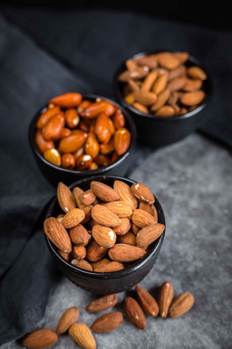 Activated Almonds or Soaked Almonds Snack - Low Carb No Carb