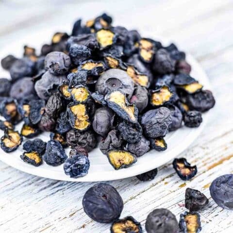 How To Make Dehydrated Blueberries - Low Carb No Carb