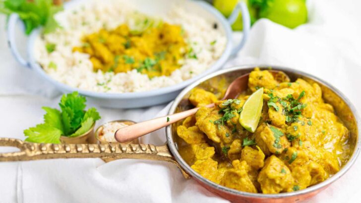 Keto Chicken Curry Recipe - Low Carb No Carb
