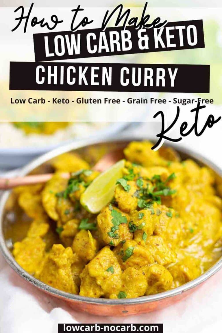 Keto Chicken Curry Recipe - Low Carb No Carb