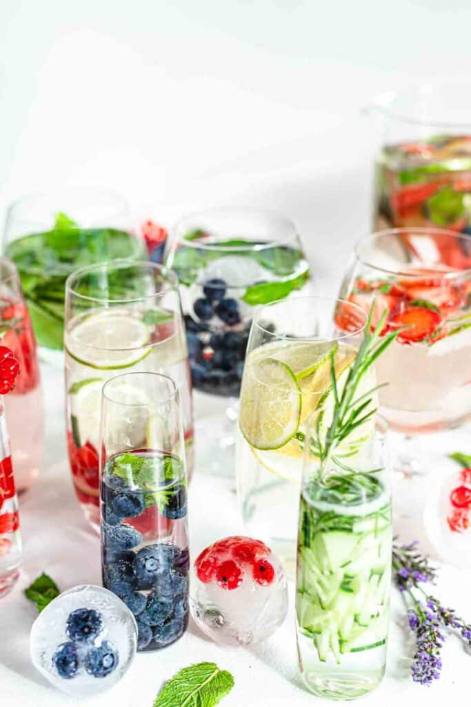 The Best Flavored Water Infused with Sparkle - Low Carb No Carb