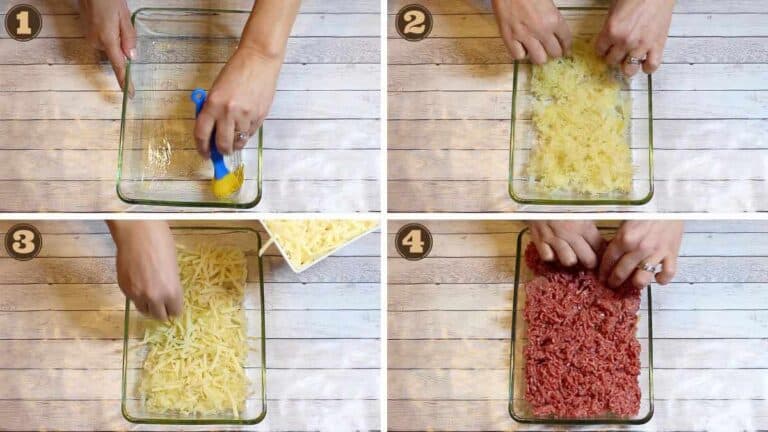 Sauerkraut Casserole Recipe with Ground Beef - Low Carb No Carb