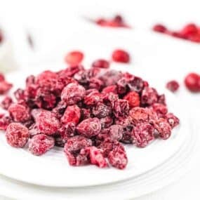 Craisins Recipe aka Dry Cranberries - Low Carb No Carb