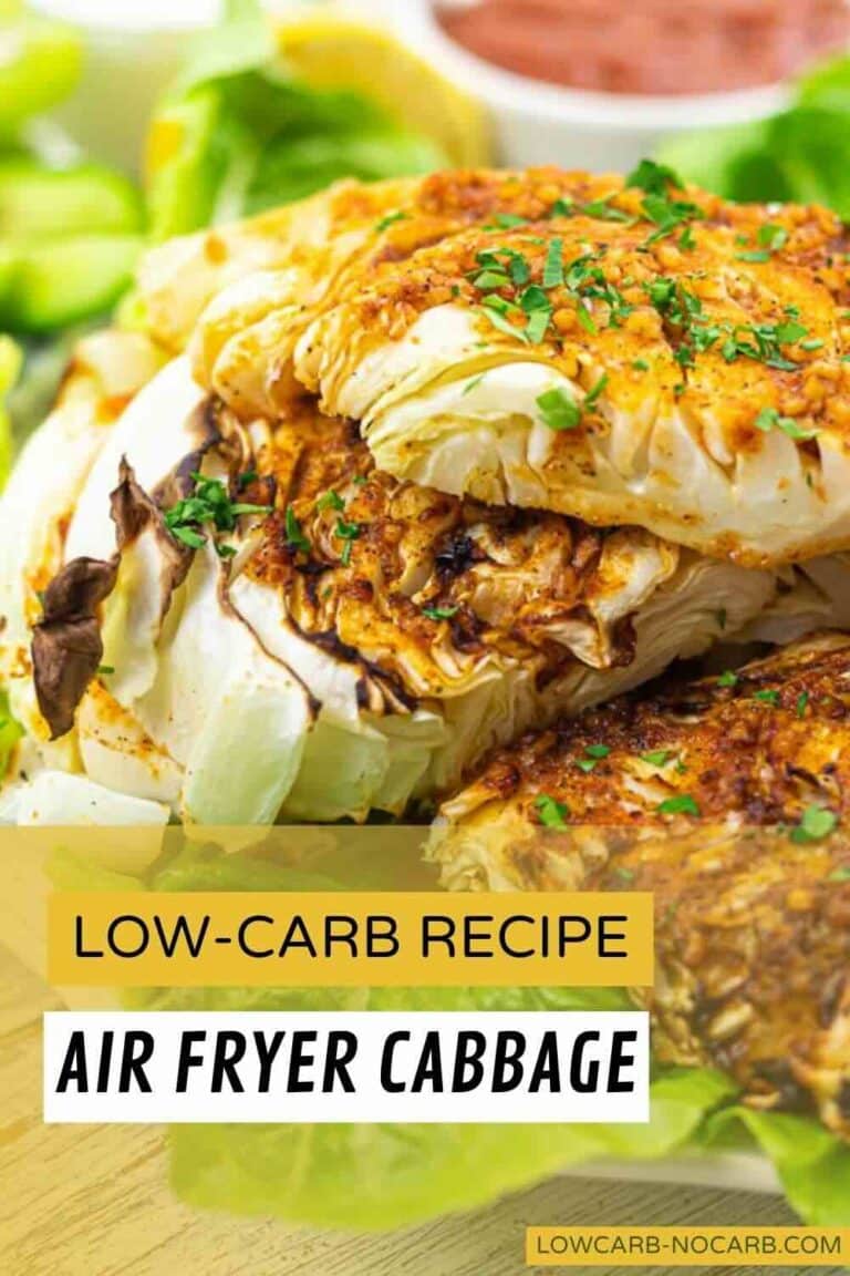 Air Fryer Cabbage Recipe - Low Carb No Carb