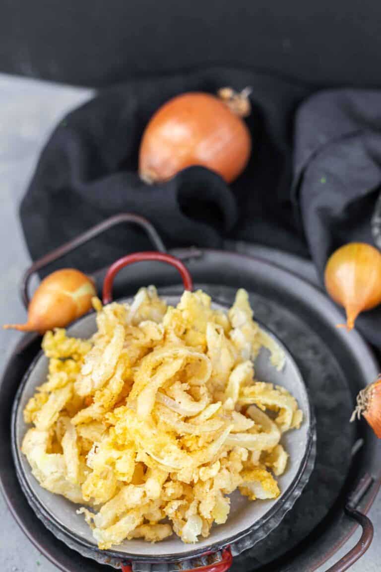 Keto French Fried Onions - Low Carb No Carb