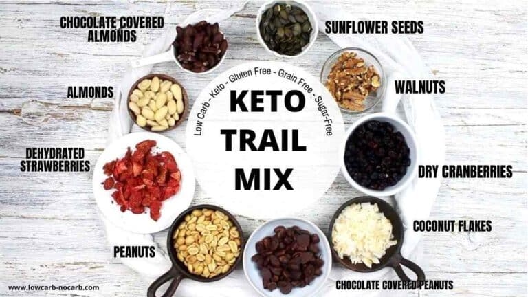 Keto Trail Mix Recipe - Low Carb No Carb