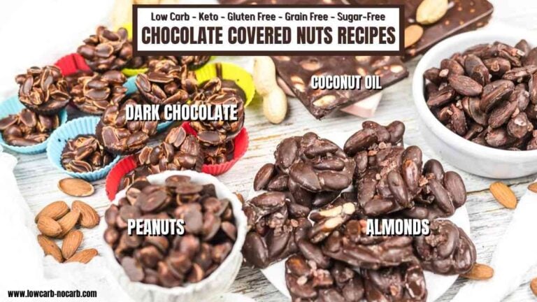 Easy Chocolate Covered Nuts Recipes - Low Carb No Carb