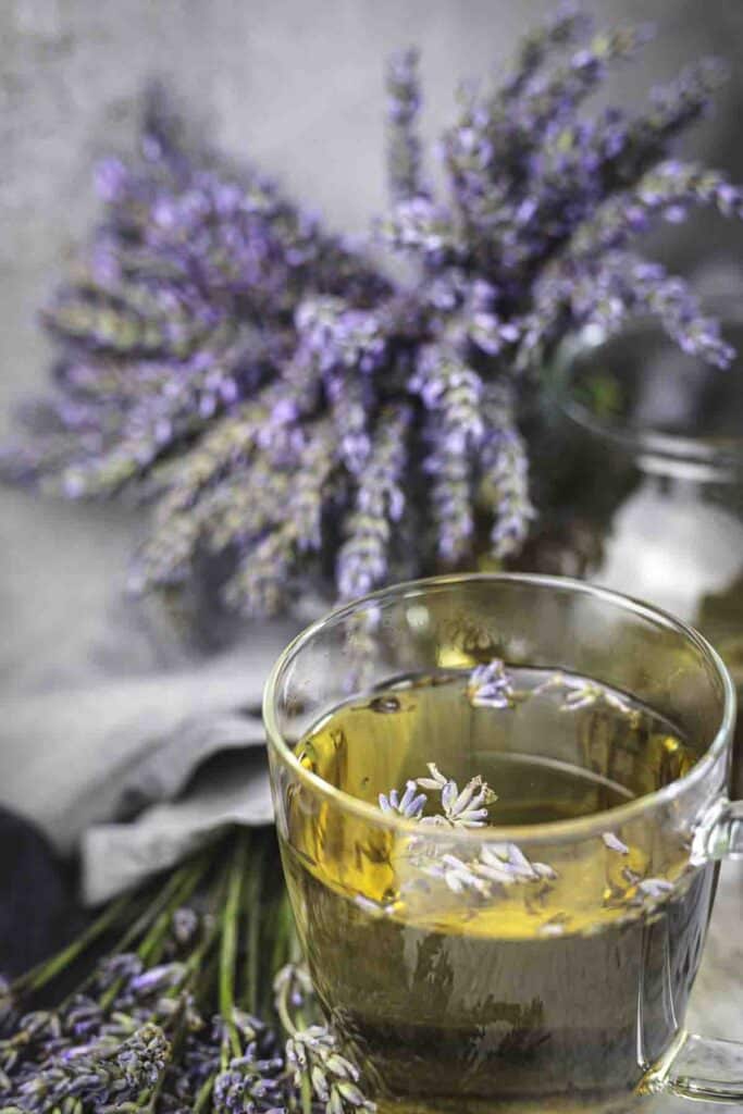 Fresh Lavender Tea Recipe - Low Carb No Carb