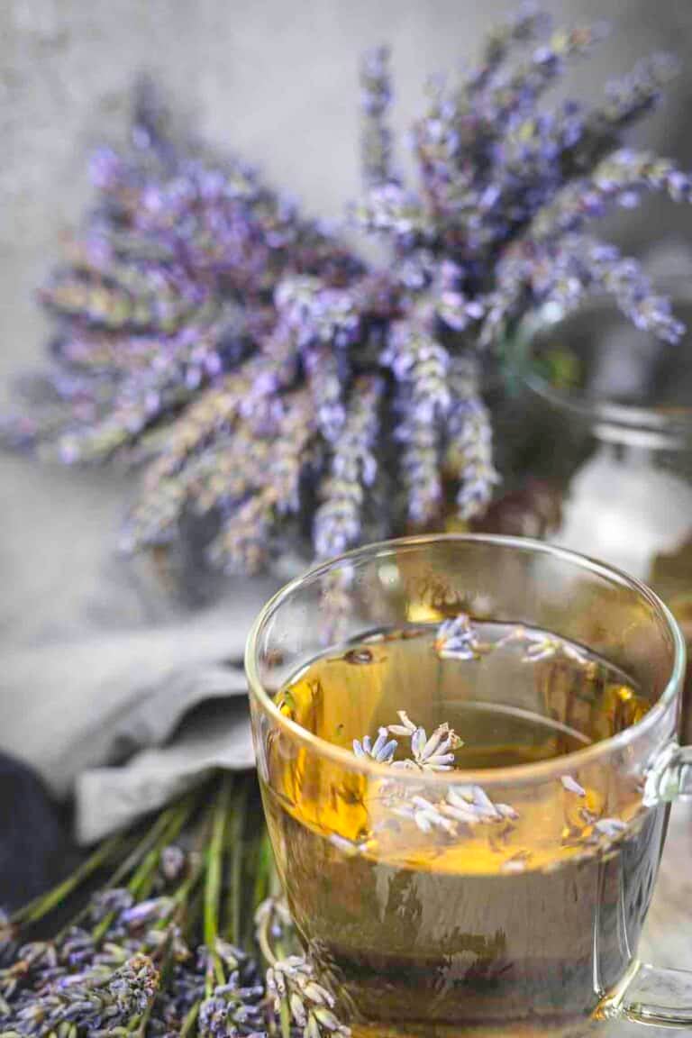 Fresh Lavender Tea Recipe - Low Carb No Carb