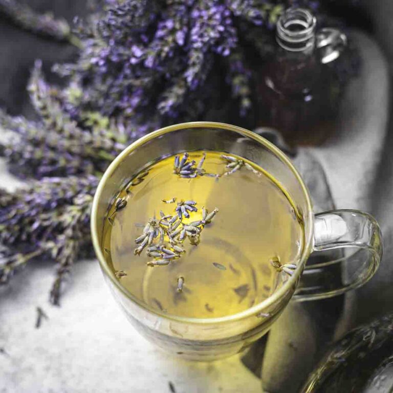 Fresh Lavender Tea Recipe - Low Carb No Carb