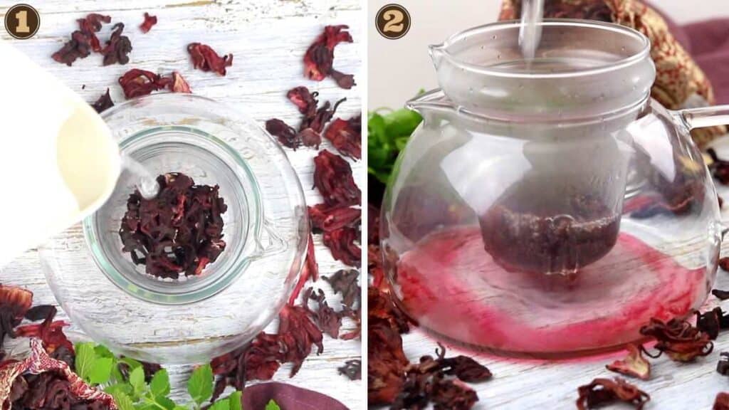 How To Make Hibiscus Tea - Low Carb No Carb