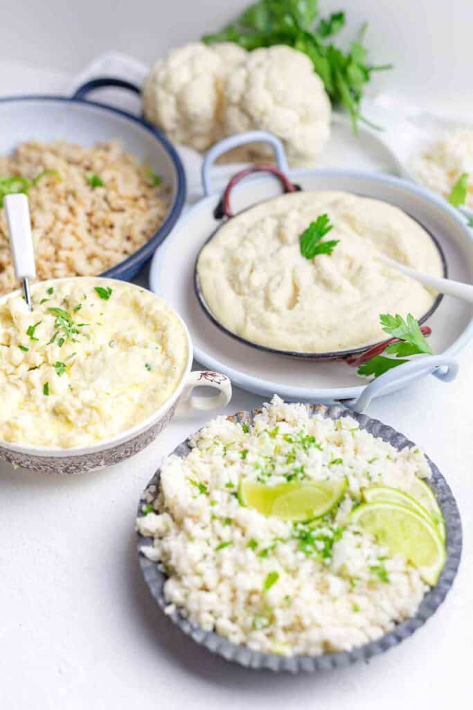 Cauliflower Rice Recipes - Low Carb No Carb