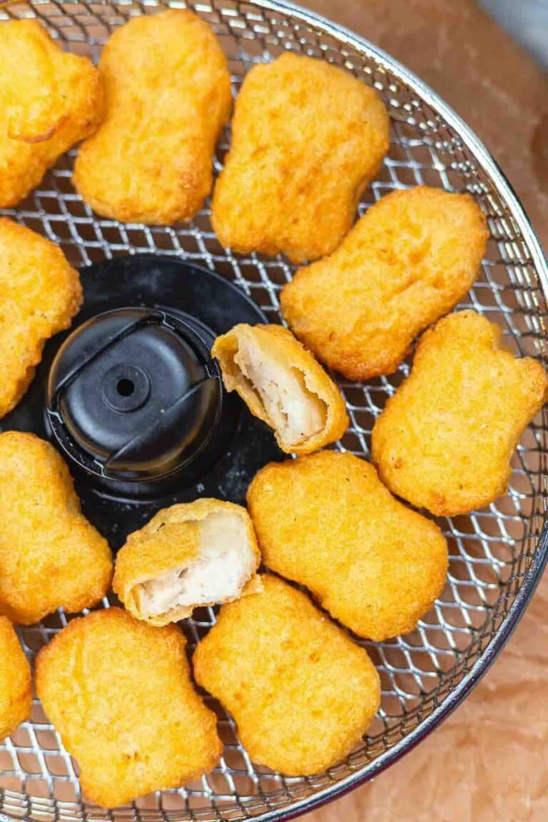 Frozen Chicken Nuggets in Air Fryer - Low Carb No Carb