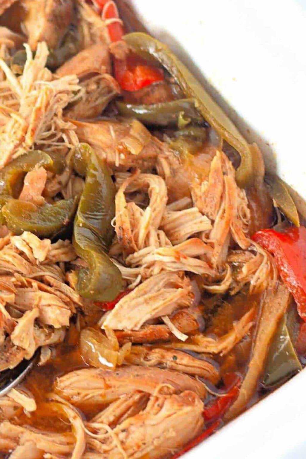 Mexican Slow Cooker Shredded Chicken - Low Carb No Carb