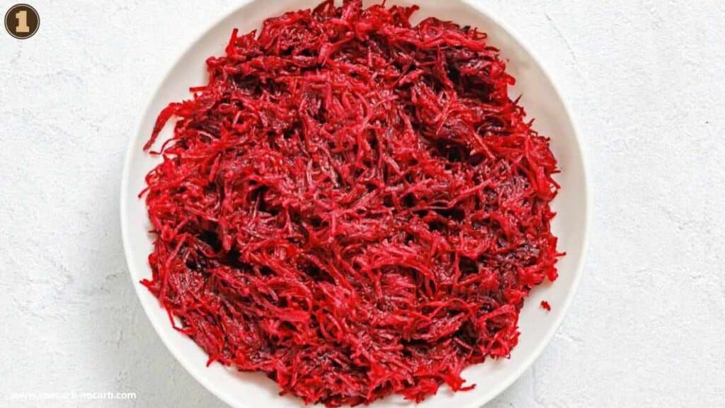 Classic Borscht Soup with Cabbage and Beets - Low Carb No Carb